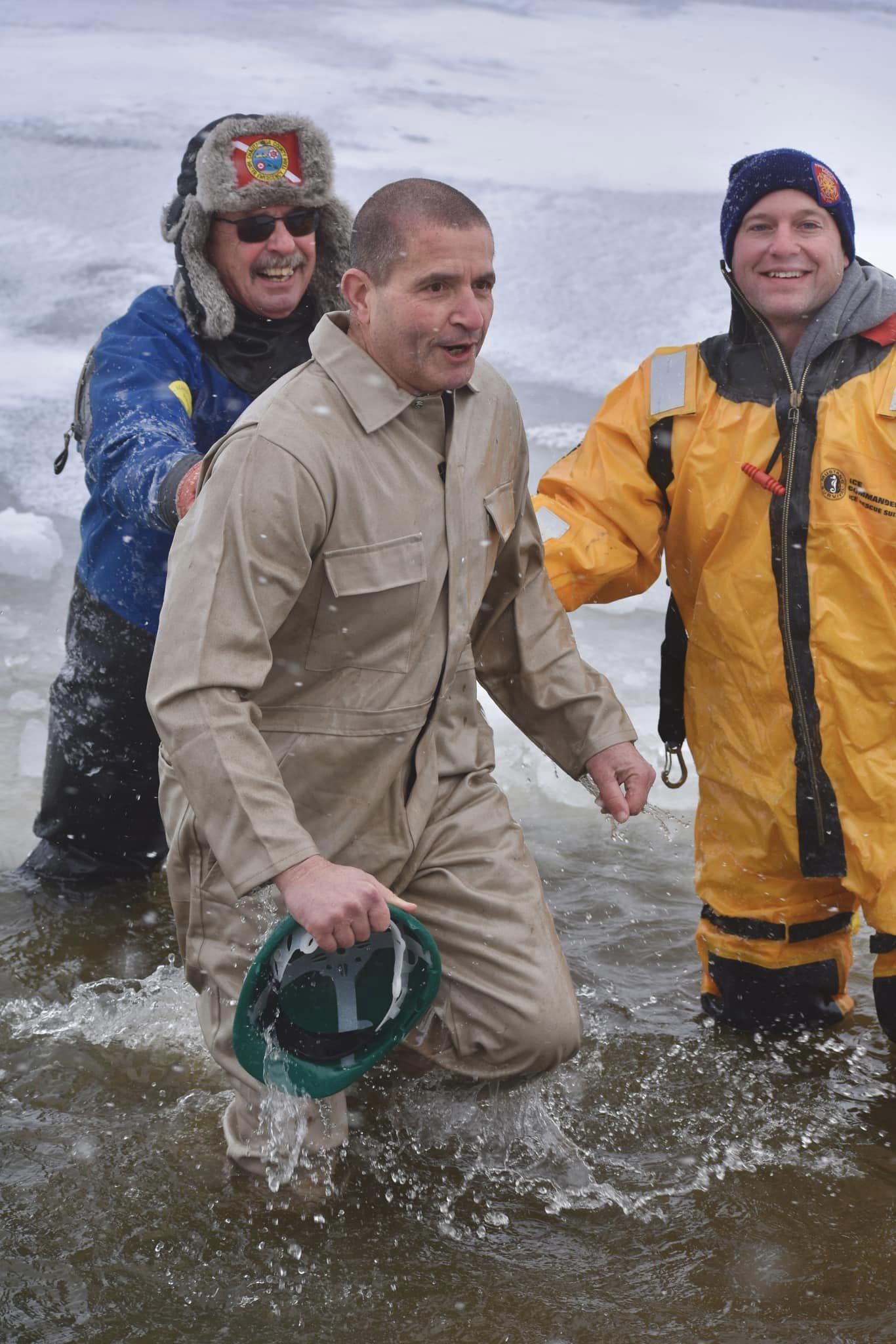 Making A Splash: Dozens Take Part In ‘Nippy Dip’ Fundraiser | News ...